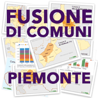 Fusioni di Comuni nel Piemonte